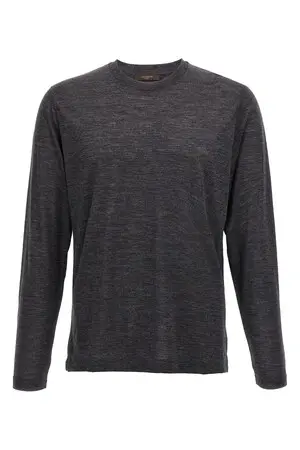 Zanone Long Sleeve T-shirts For Men