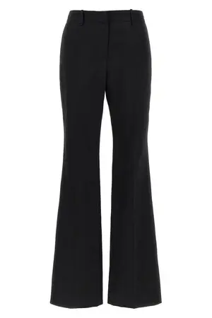 Magda Butrym Cotton And Silk Blend Straight Leg Pants