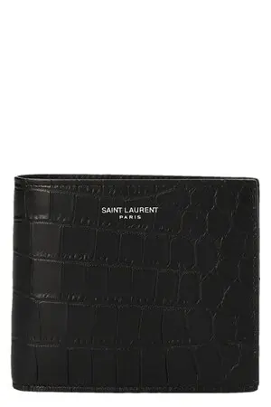Saint Laurent Paris East/west' Wallet - Black