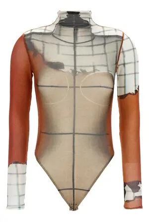 JEAN PAUL GAULTIER The Fire Bodysuit - Multi