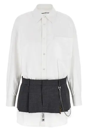 Alexander Wang Pre-styled Shirt Dress W Chain' Dress