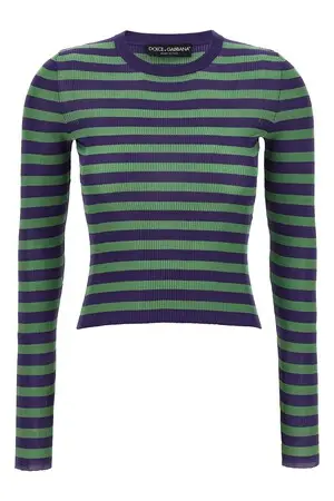 Dolce & Gabbana Striped Sweaters For Women