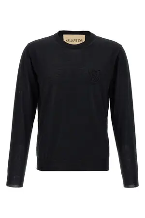 Valentino Garavani Logo Embroidery Sweater