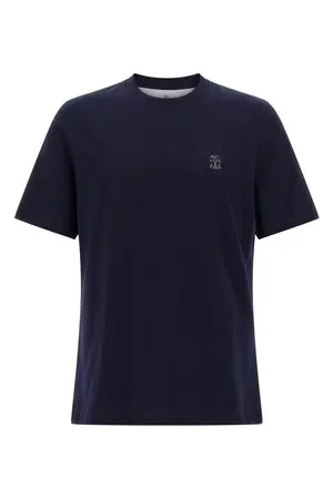 Brunello Cucinelli Logo Print T-shirt