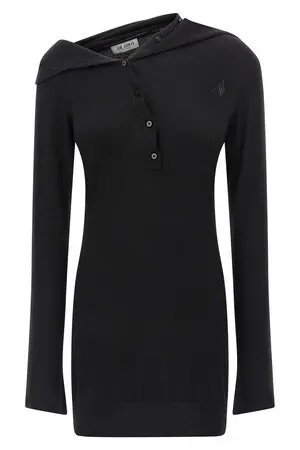 Attico Cashmere Wool Mini Dress
