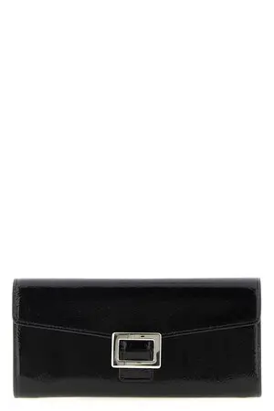 ROGER VIVIER Belle Vivier' Wallet On Chain - Black