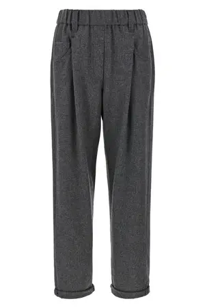 Brunello Cucinelli Wool And Cashmere Trousers