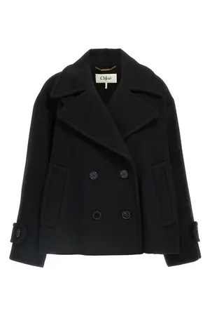 Chloé Double-breasted Wool Coat