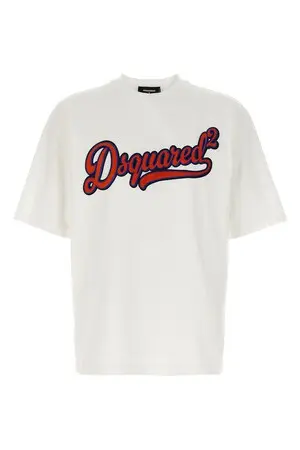 Dsquared2 Sponge Patch' T-shirt - White