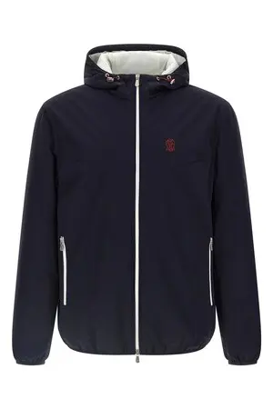 Brunello Cucinelli Windproof Jacket - Blue