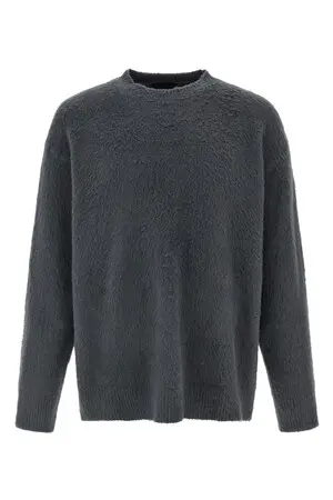 ROBERTO COLLINA Shearling Cotton Sweater