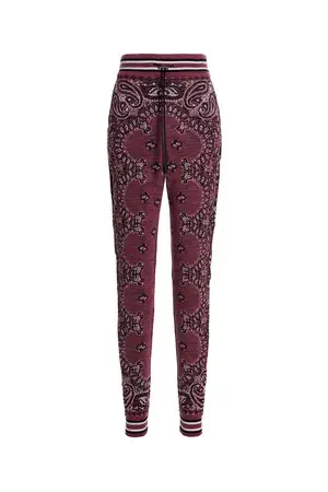 Amiri Space Dye Bandana Joggers - Purple
