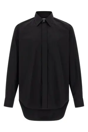Alexander McQueen Logo Embroidery Shirt - Black