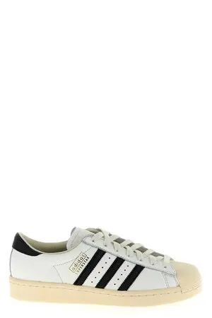 ADIDAS ORIGINALS Superstar Vintage Leather Sneakers - White/black