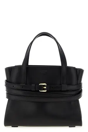 Moschino Tie Me Small Handbag - Black