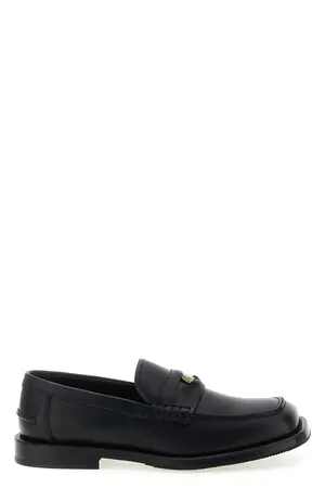 Moschino Berlin Leather Loafers