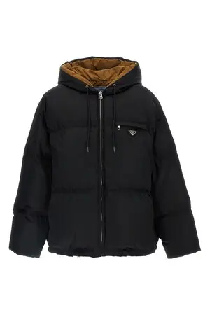 Prada Re-nylon Maxi Down Jacket