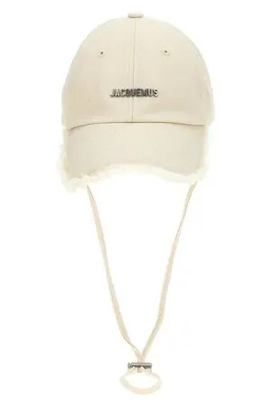 Jacquemus La Casquette Artichaut Cap - White