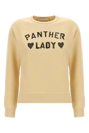 Valentino Garavani Panther Lady Sweatshirt - Beige