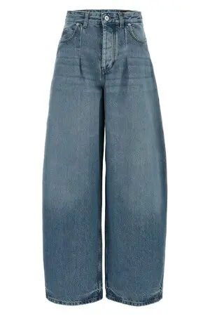 Jacquemus Le De-nimes Ovalo' Jeans - Light Blue