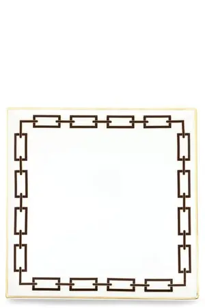 GINORI 1735 Catene' Square Tray - Brown