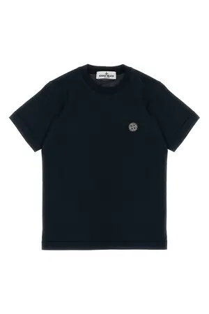 Stone Island Logo Patch T-shirt - Black
