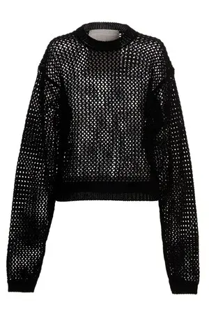 RAMAEL Bio Cable' Sweater - Black