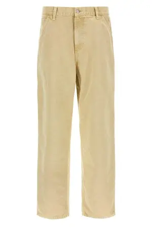 Carhartt Work In Progress Single Knee' Pants - Beige
