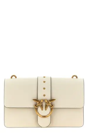 Pinko PINKO Love One Classic Crossbody Bag White