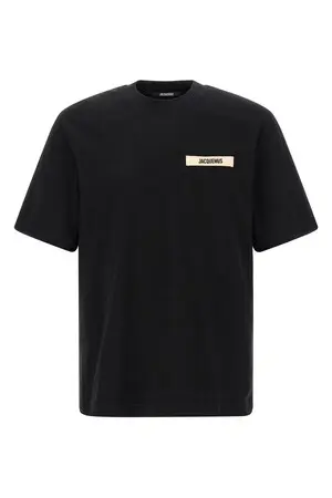 Jacquemus Gros Grain' T-shirt - Black