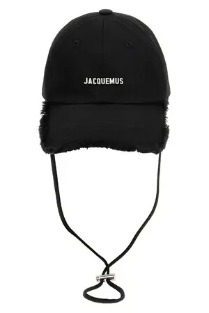 Jacquemus La Casquette Artichaut Cap - Black