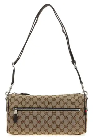 Gucci Cylindrical Shoulder Strap Bag - Beige