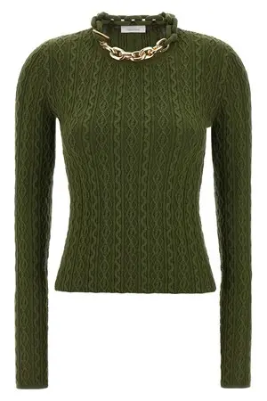 Rabanne Wool And Cashmere Blend Sweater
