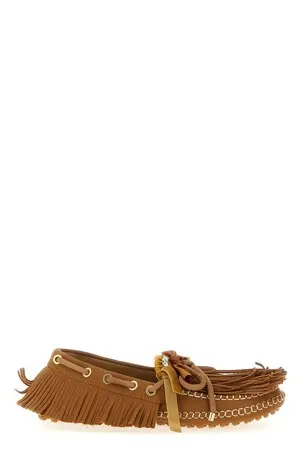 13 09 SR Puli Leather Loafers - Brown