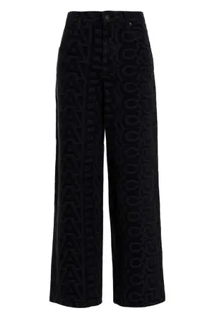 Marc Jacobs Monogram' Jeans - Black