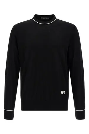Dolce & Gabbana Embroidery Sweater - Black