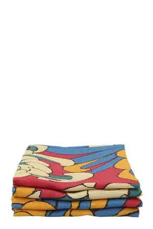CABANA Dahlia' 4 Towel Set - Multi