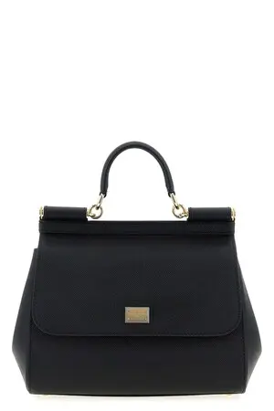 Dolce & Gabbana Sicily' Large Handbag - Black