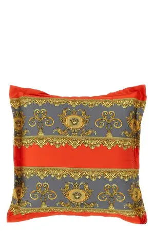 Versace 'i ♡ Baroque' Double Face Cushion Multi