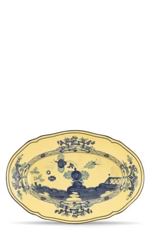 GINORI 1735 Oriente Italiano' Serving Plate - Yellow