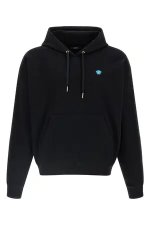 Versace Medusa Patch Hoodie - Black