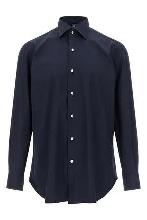 FINAMORE 1925 Napoli' Shirt - Blue