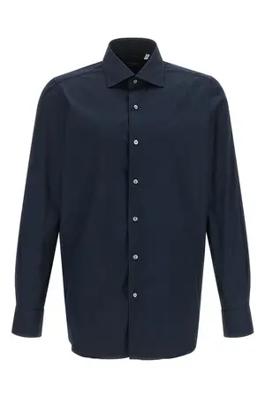 FINAMORE 1925 Napoli' Shirt - Blue