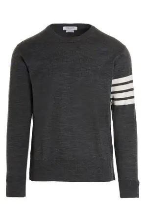 Thom Browne 4 Bar' Sweater - Gray