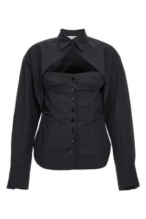 Attico Bustier Cotton Shirt