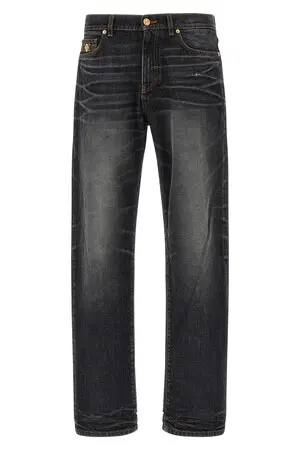 Versace Medusa Biggie' Jeans - Black