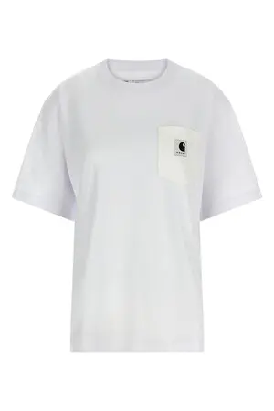 Sacai Capsule X Carhartt Wip Cotton T-shirt