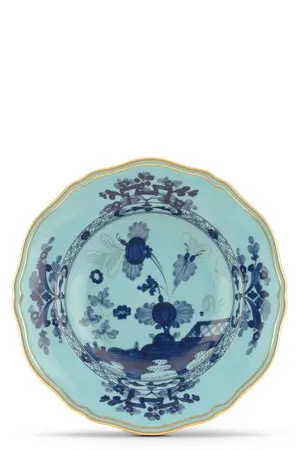 GINORI 1735 Soup Plate 'oriente Italiano' ⌀ 24 Cm - Light Blue