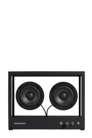 TRANSPARENT Small Speaker' Speaker - Black