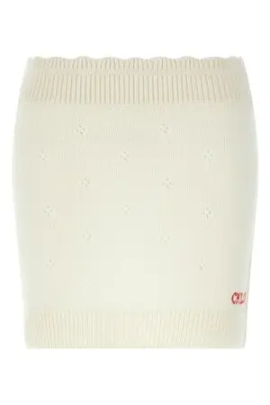 Chloé Jacquard Logo Skirt